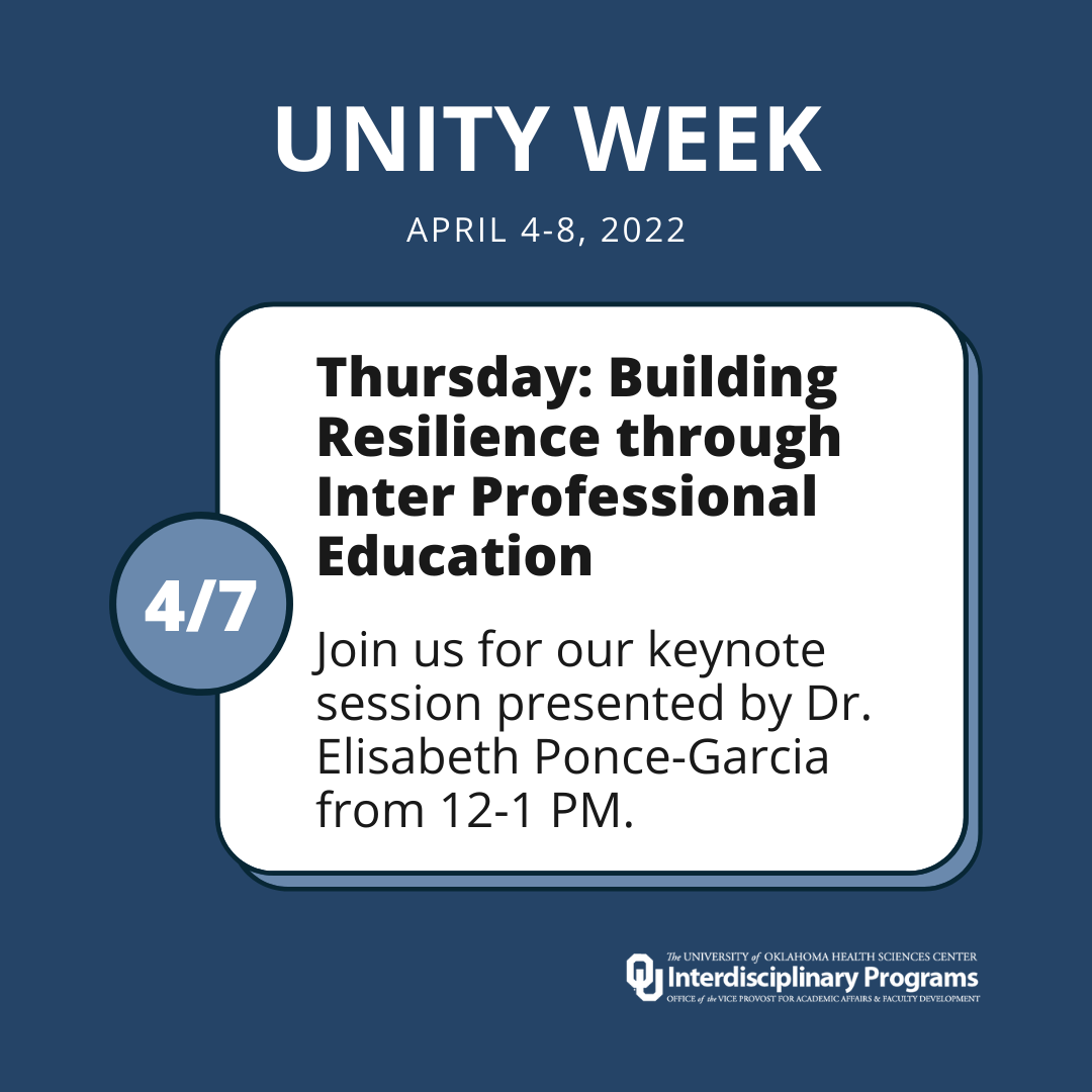Unity Week: Building Resilience through Inter...